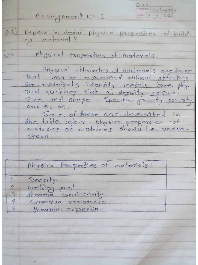 MTE Unit 1 Assignment. | PDF