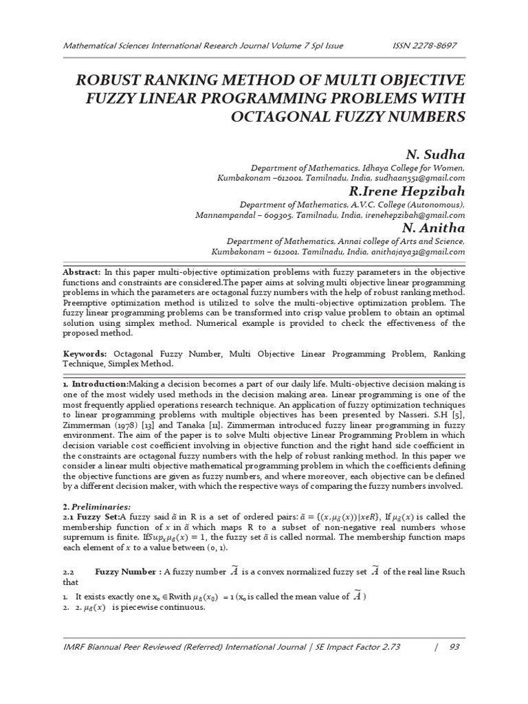 PAPEREXT10 | PDF | Linear Programming | Mathematical Optimization