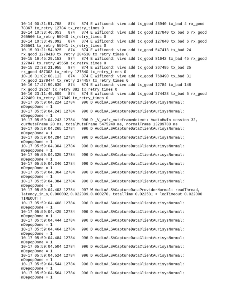 Network and Audio Log Analysis | PDF