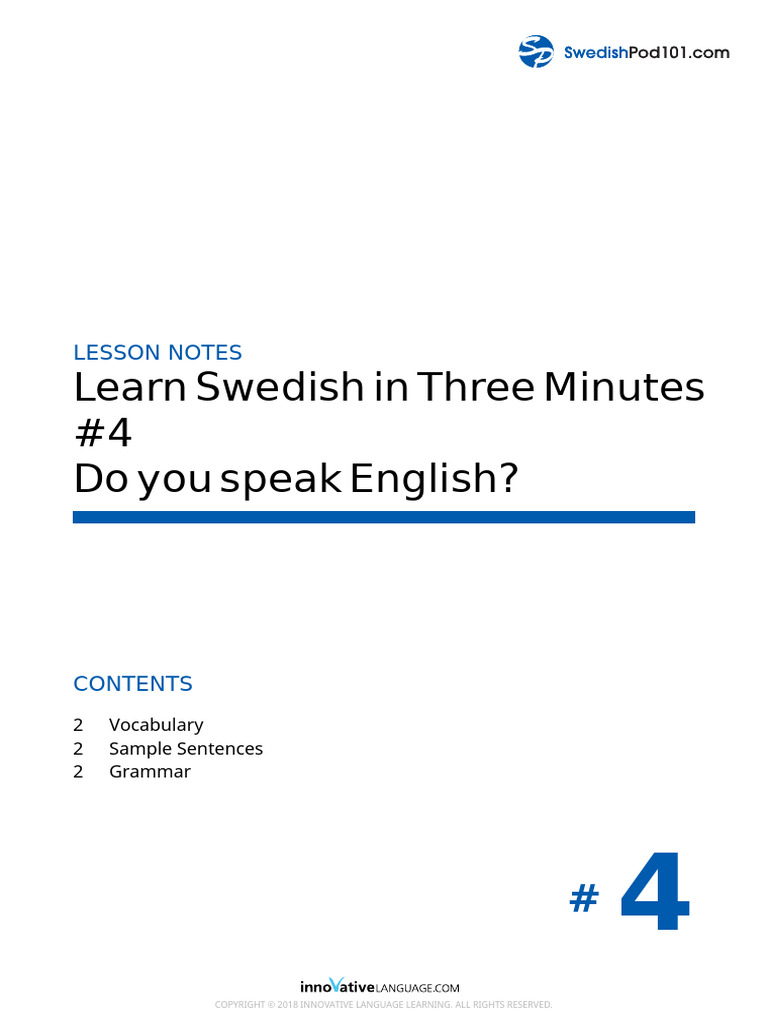 LSITM L4 022213 Swpod101 | PDF | English Language | Question