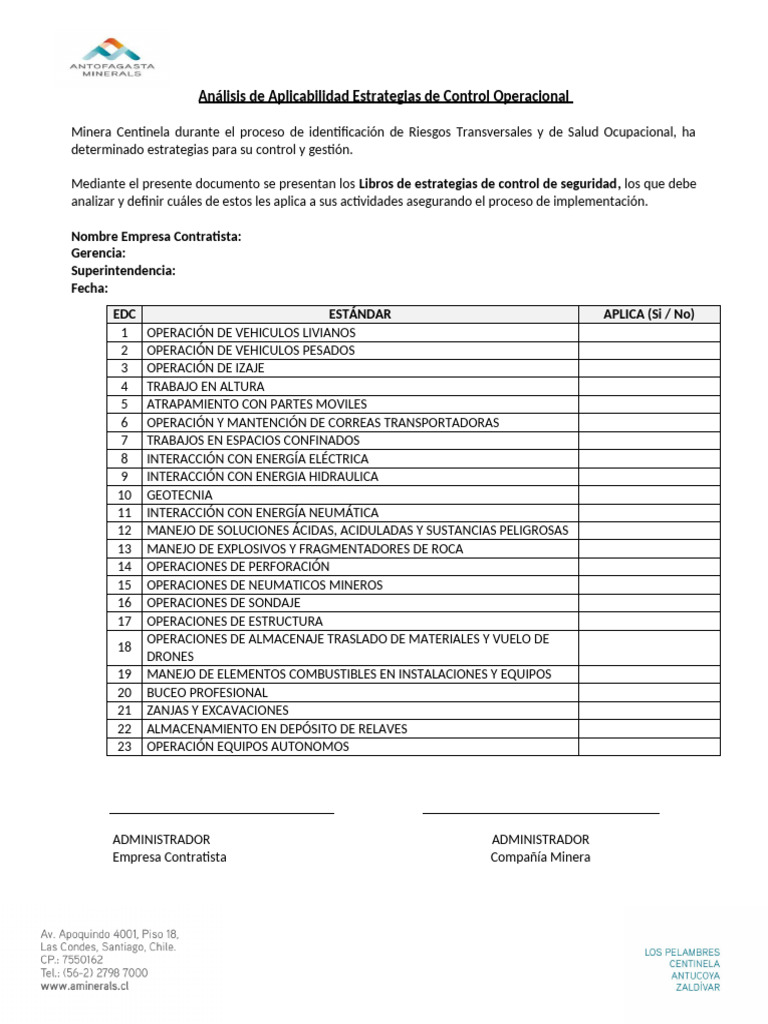 Carta Aplicabilidad Edc | PDF