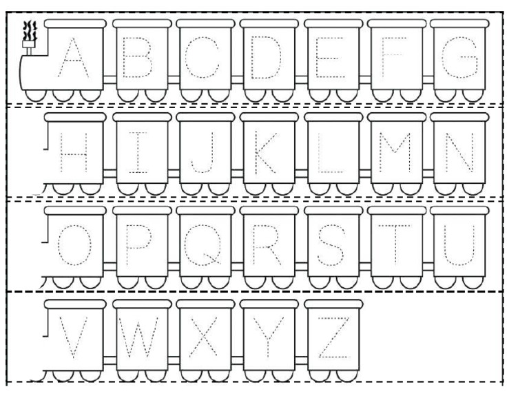Alphabet Train | PDF