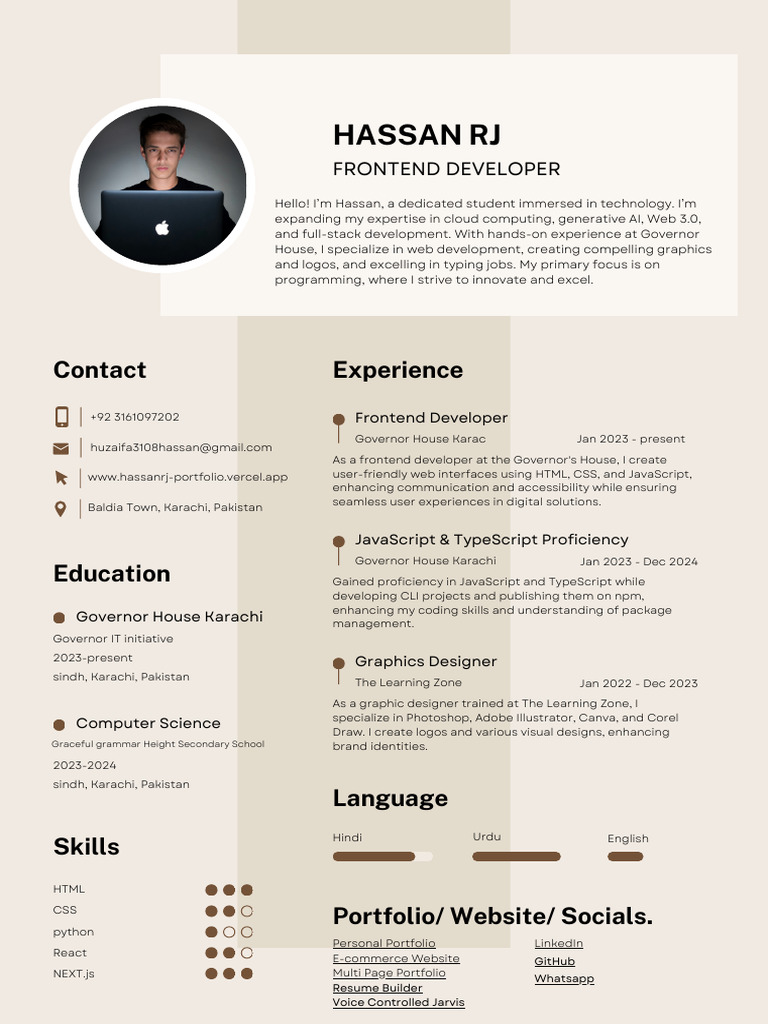 Hassan RJ | PDF | Java Script | Web Development