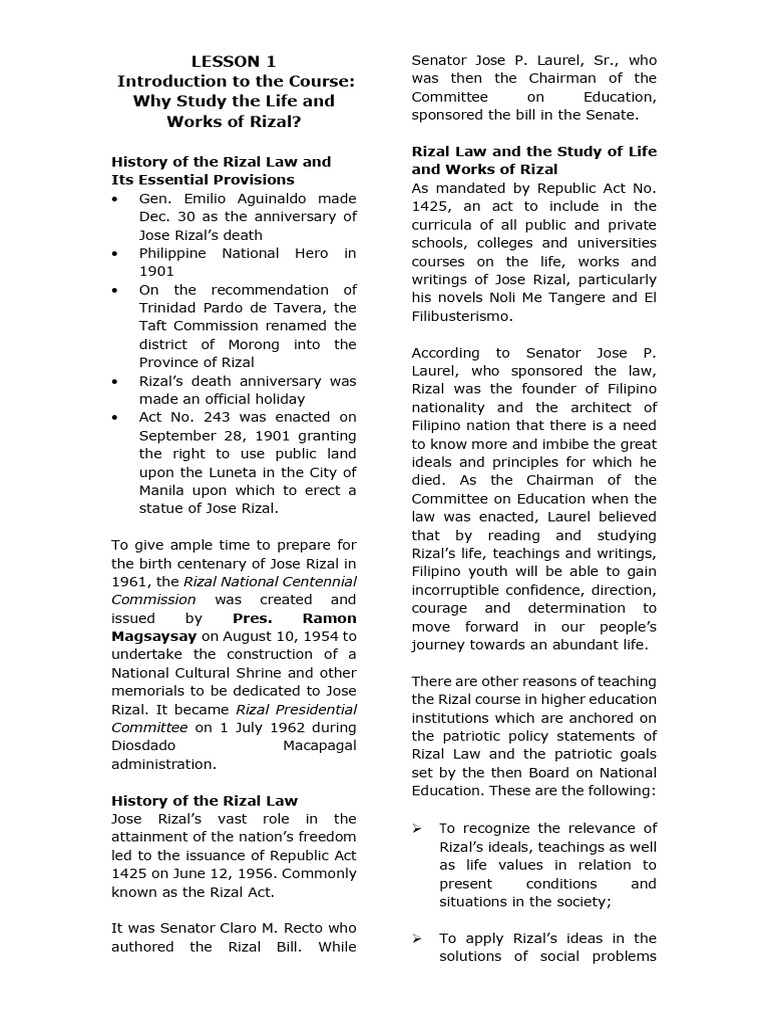 LWR Midterm Compilation 1 | PDF | Philippines | Spanish Empire