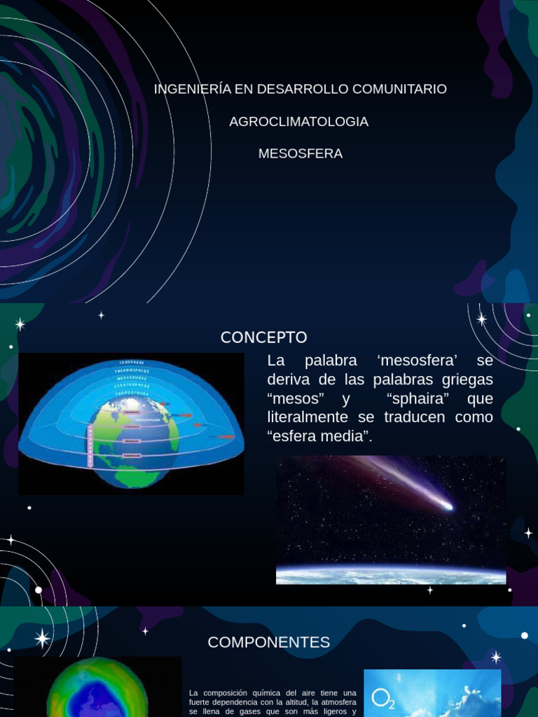 MESOSFERA | PDF | Ciencia y matemática