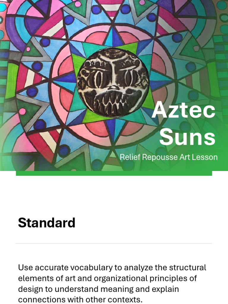 Aztec Suns - LESSON | PDF | Art