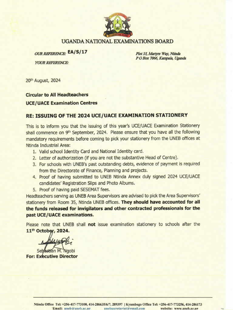 Issuing Stationery 2024 | PDF