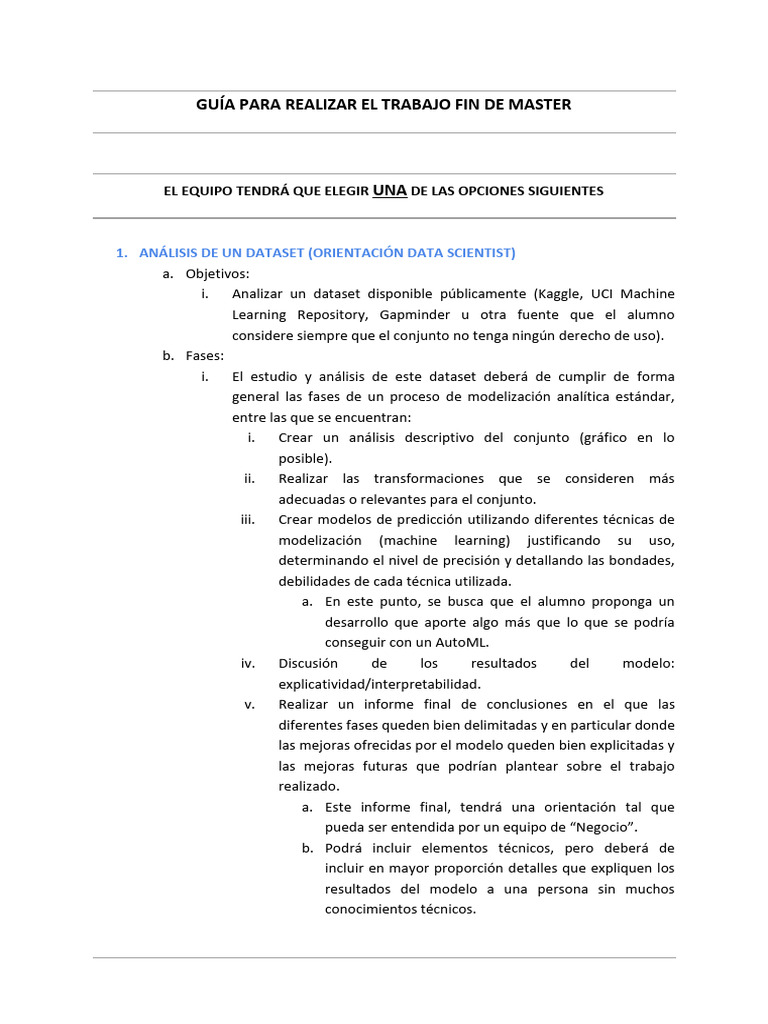 Guía para El Trabajo Fin de Master - UCM - Presencial - Data Science ... Guía para El Trabajo Fin de Master - UCM - Presencial - Data Science ...