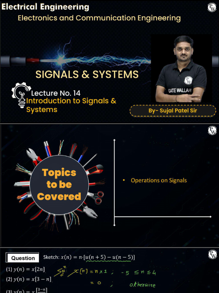 64d1c31122d8020018bf0424 - ## - Introduction To Signals & Systems 14 ...