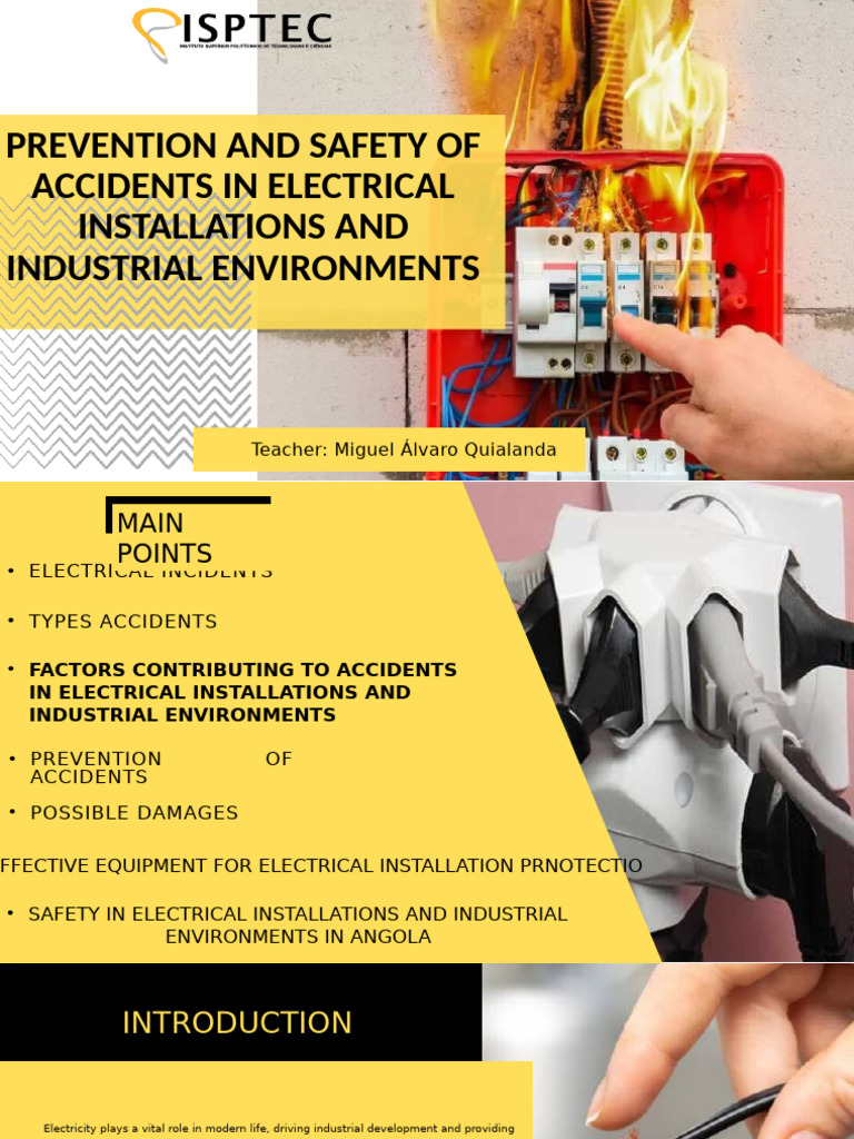 Electrical Safety and Accident Prevention | PDF | Electrical Wiring ...