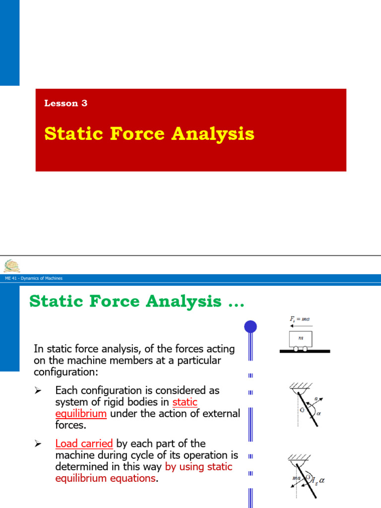 Unit 1 - Lesson 3 Force Analysis 2020 | PDF | Force | Classical Mechanics