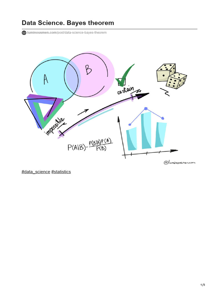 Data Science Bayes theorem | PDF | Probability Theory | Statistical Theory