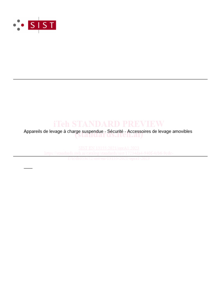 SIST EN 13155 2021 Opra1 2023 | PDF | Strength Of Materials ...