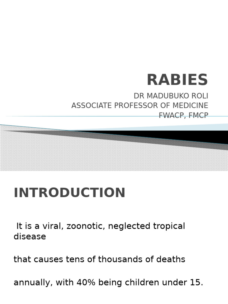 RABIES | PDF | Rabies | Microbiology