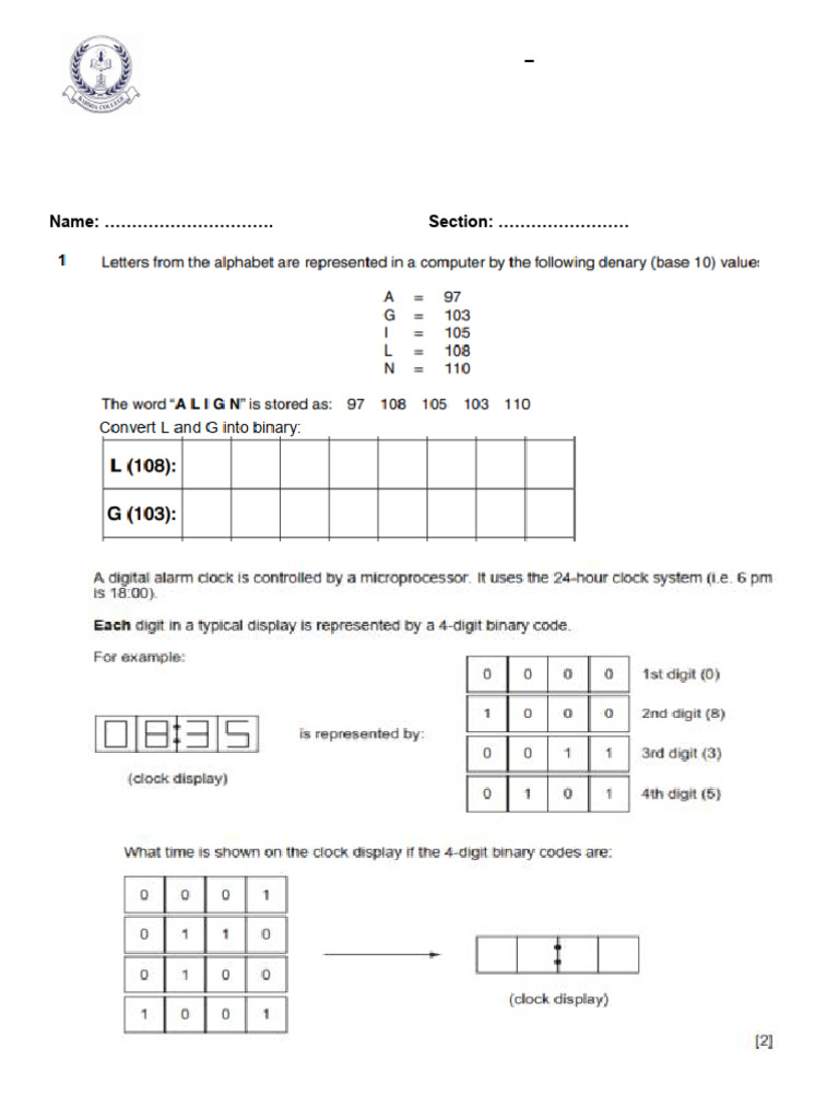 JR Ii Computer Worksheet ? | PDF | Computing | Information Technology