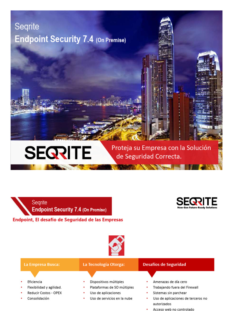 Presentacion Endpoint Security_opt | PDF | Hardware de la computadora | Red de computadoras