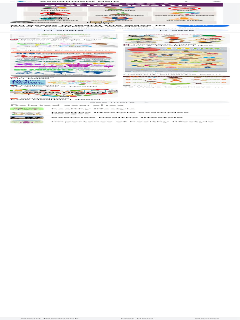 Importance and Consequences of Balanced Choices and Healthy Living ...