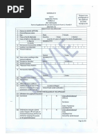 Application For Personal Arms License (Form-I) | PDF | Government | Justice