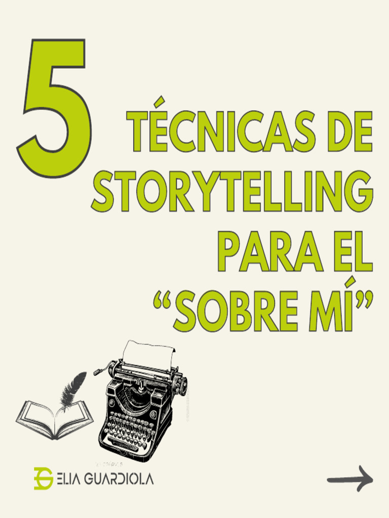 5 Técnicas de storytelling para el SOBRE MÍ | PDF | Cuentacuentos ...