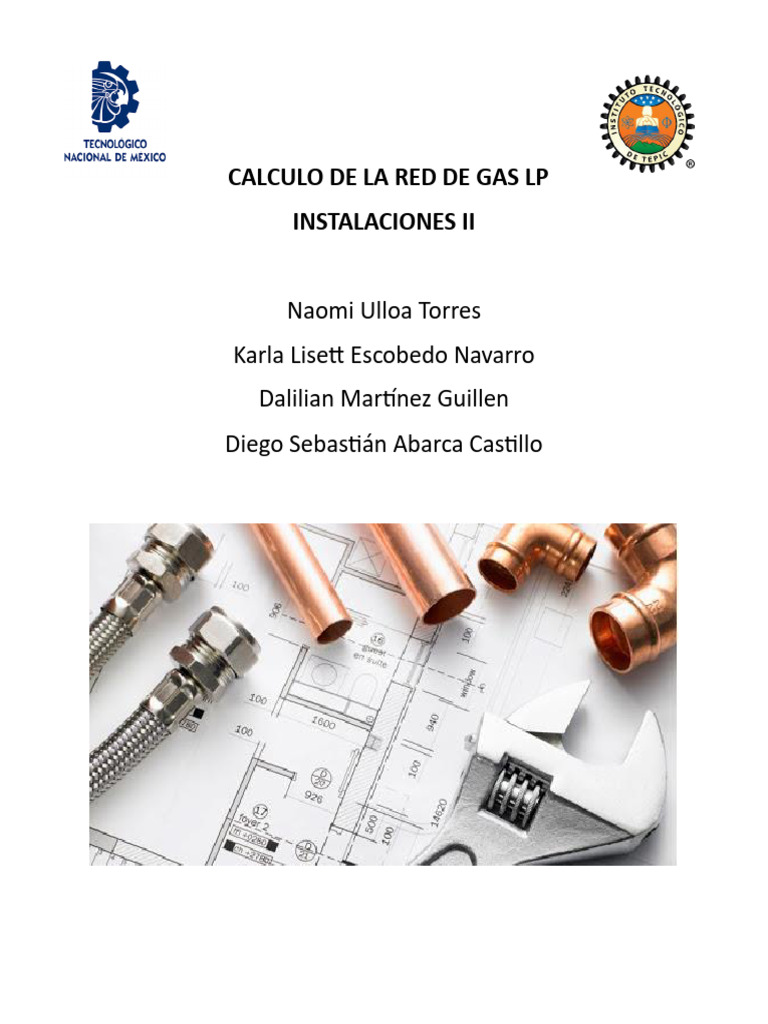 Calculo De La Red De Gas Lp Pdf