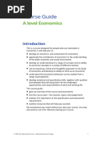 Cambridge A Level Economics Syllabus | PDF | Economics | Elasticity ...