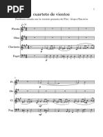 Notas Digitaciones para Flauta Traversa | PDF