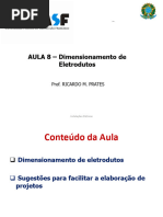 Tabela de Dimensionamento de Eletroduto | PDF | Eletricidade | Eletricista
