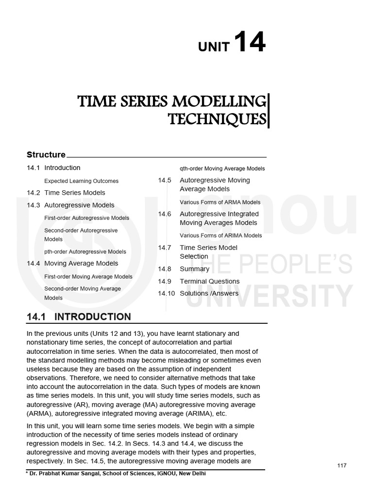 Fram Time Series Pdf Autoregressive Model Autoregressive