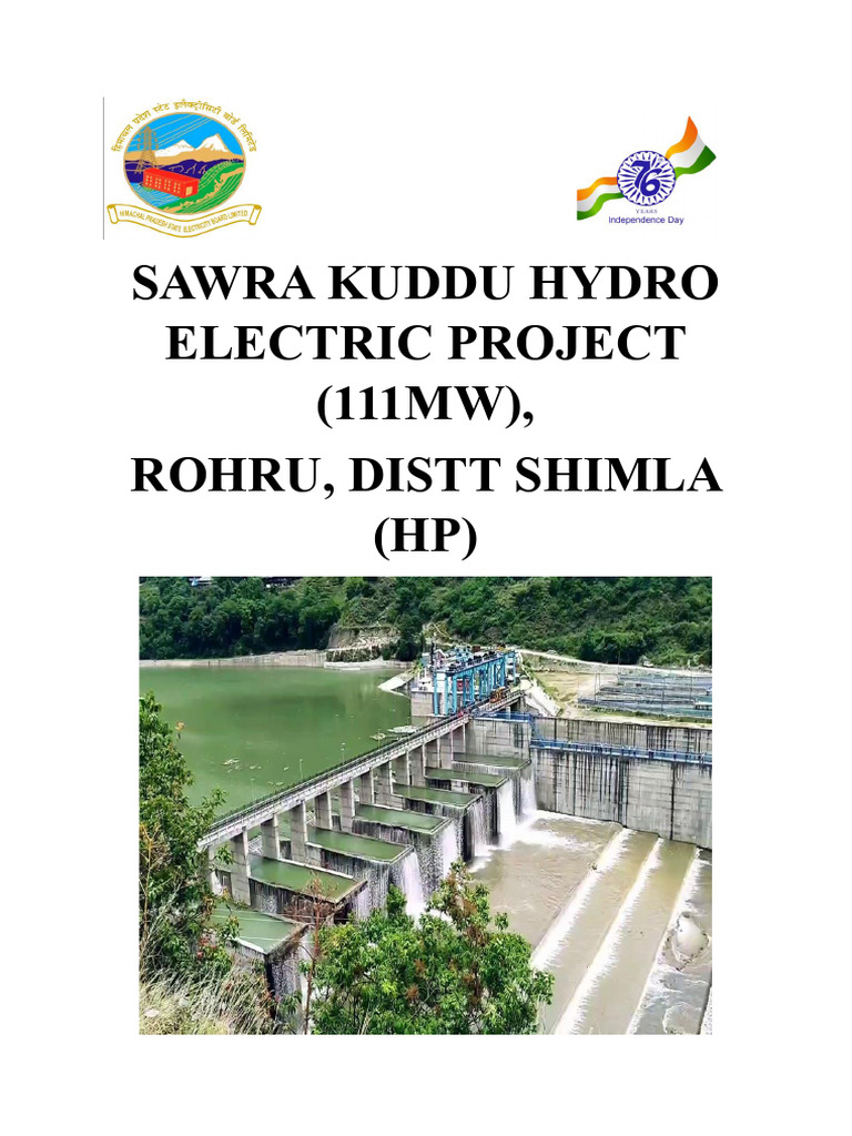 Sawra Kuddu Hydroelectric Project Overview | PDF | Hydroelectricity ...