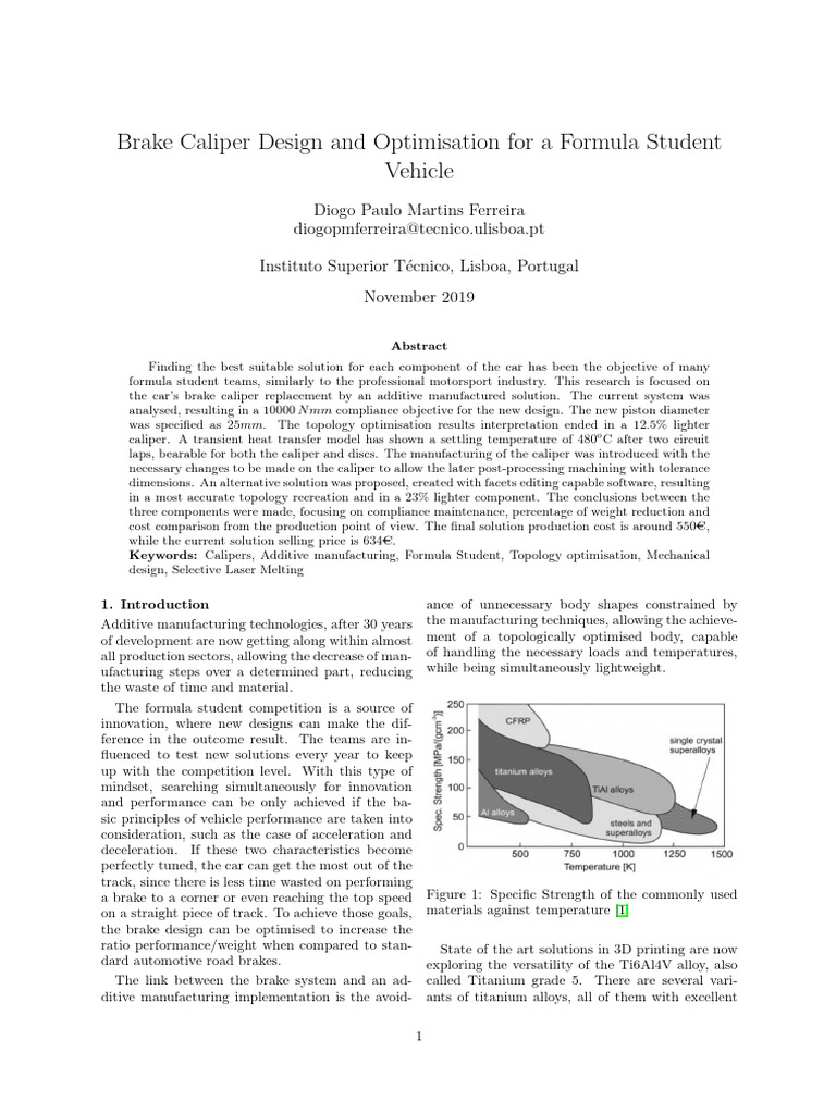 DiogoFerreira 81325 MSC Abstract | PDF | Brake | Friction