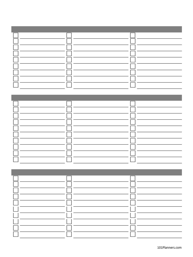 weekly-checklist-2-from-Monday | PDF