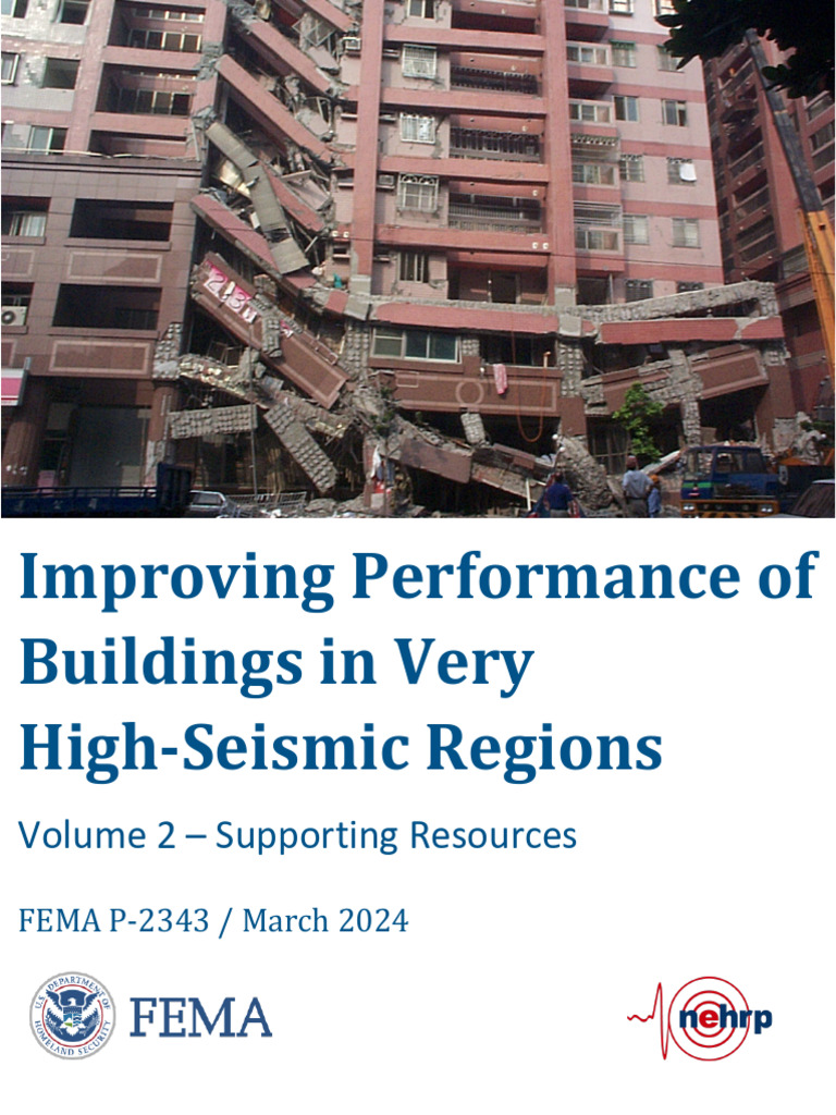 Fema - P 2343 Improving Performance of Buildings in Very High Seismic ...