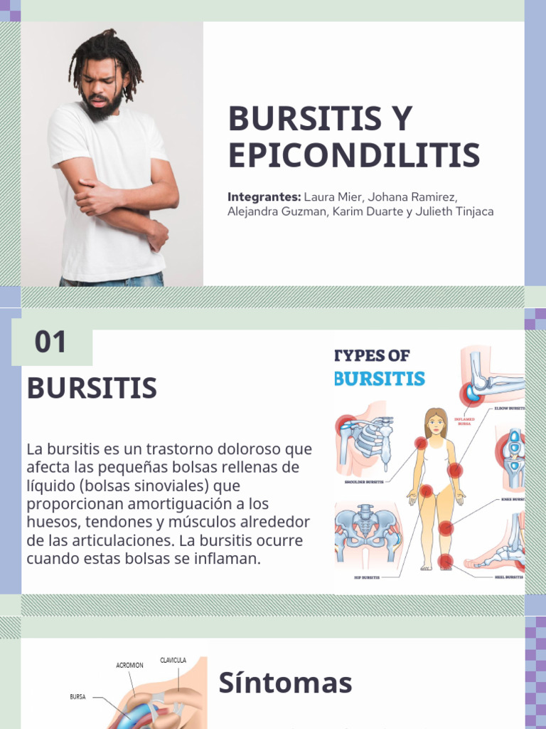 Epicondilitis y Bursitis | PDF | Trastornos musculoesqueléticos | Causas de la muerte