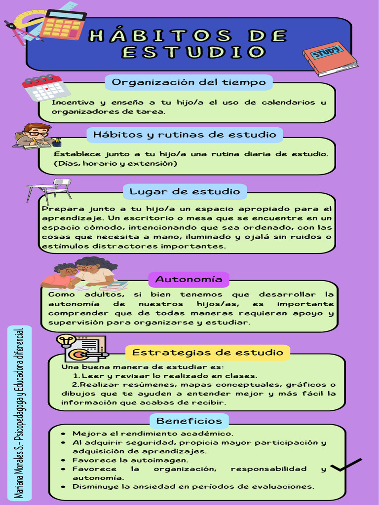 Hábitos y Rutinas para Estudiar Efectivamente | PDF | Ciencia cognitiva ...