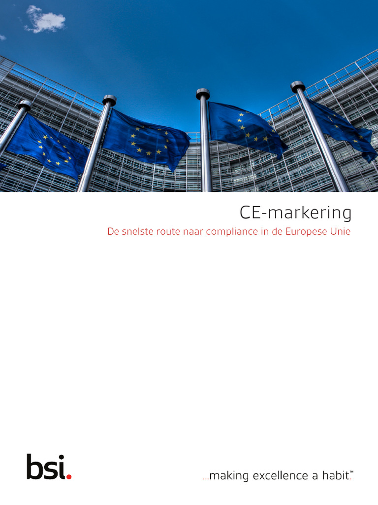 BSI CE Markering Brochure NL | PDF