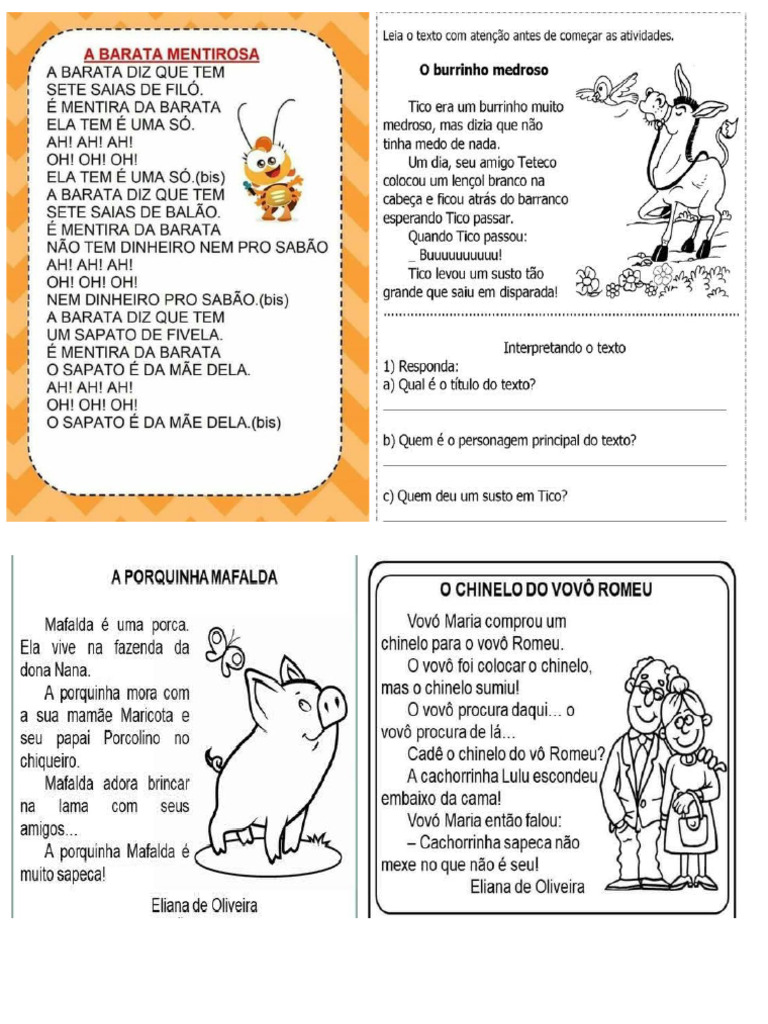 Textos e atividades (Anne Lyra) (1) | PDF