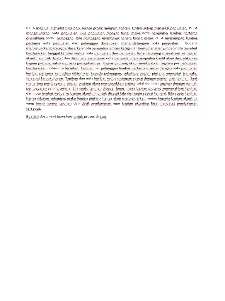 Latihann Soal Flowchart | PDF