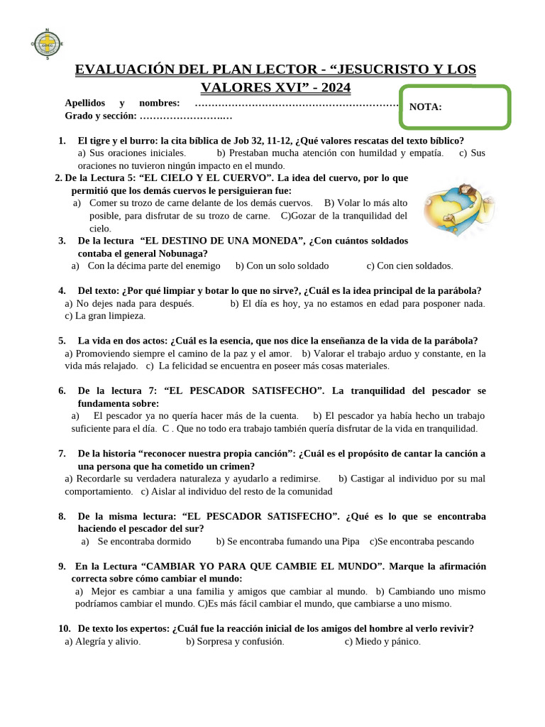 Examen 1 | PDF | Amor | Sufrimiento