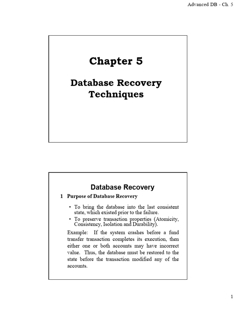 Adv. DB - Ch. 5-Advanced DB Chapter 5 dt-2024-06-04 00-39-23 | PDF | Data | Information Technology