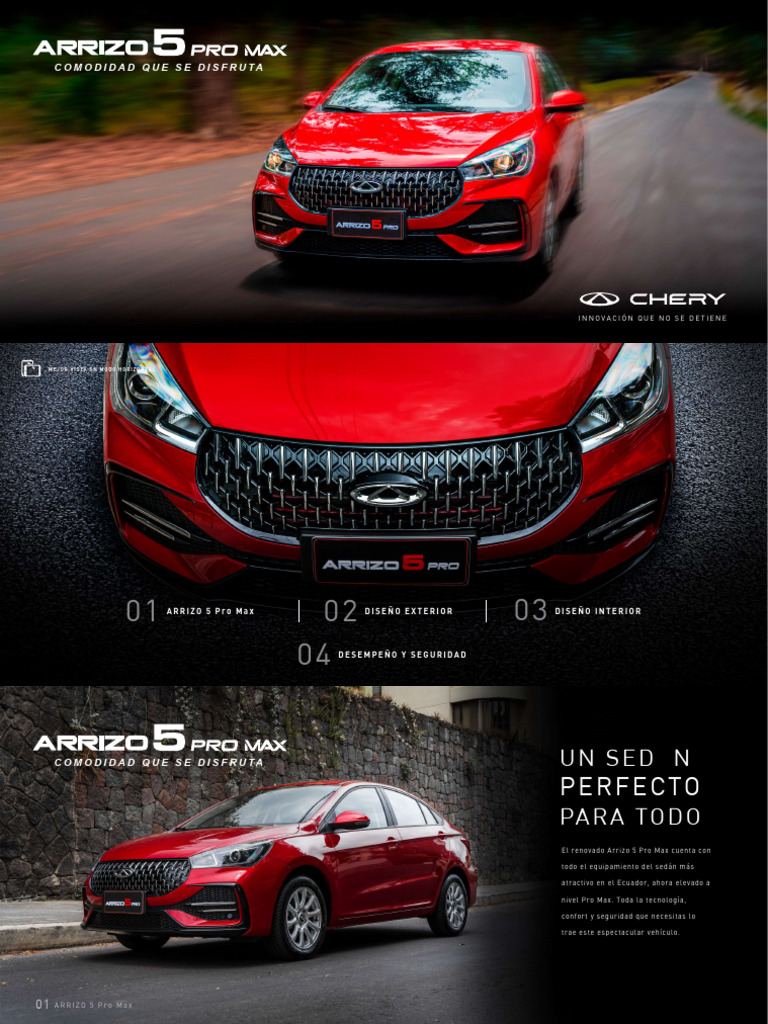 BROCHURE ARRIZO 5 PRO MAX OCT2024_compressed | PDF | Tecnología de vehículos | Coche