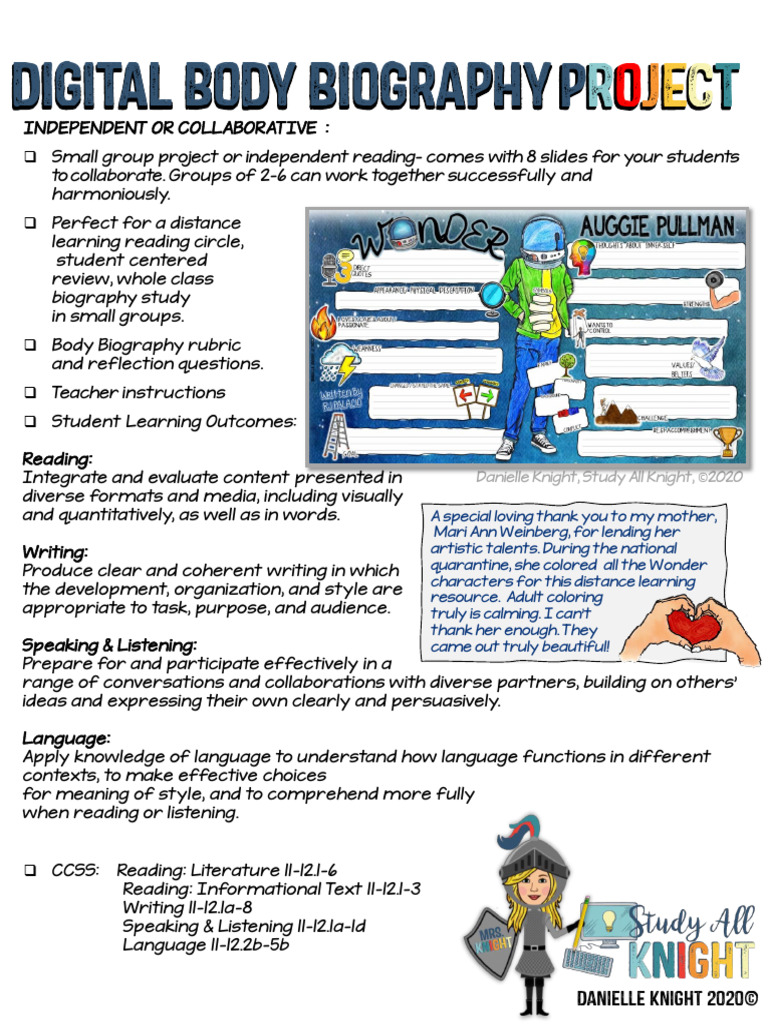 Wonder Digital Body Biography | PDF | Goal | Biography