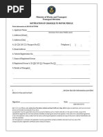 Certified Copy Application for Vehicles | PDF