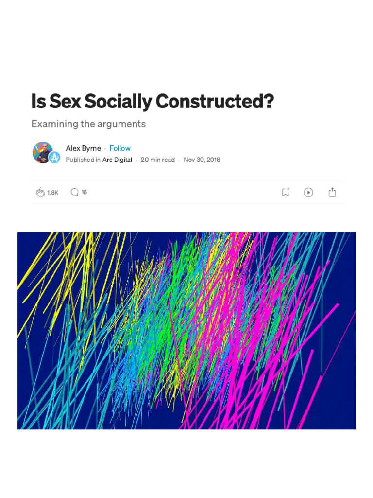 Is Sex Socially Constructed Examining Pdf 0850