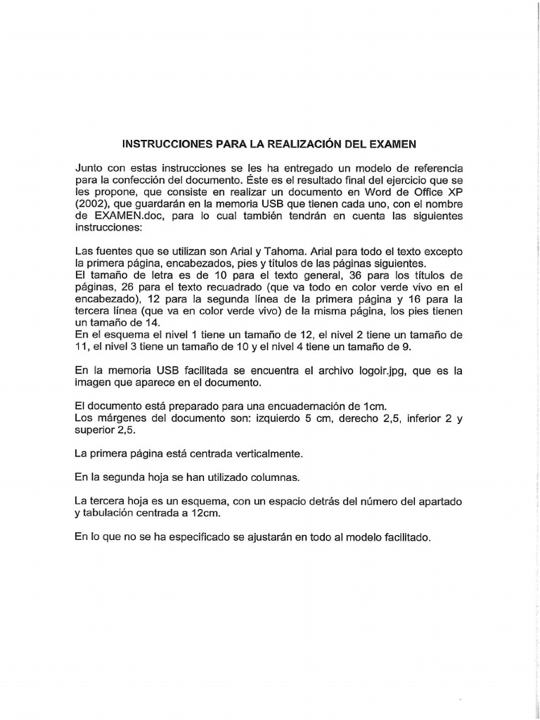 OEP 2010 Auxiliar PZ y PI Segundo | PDF