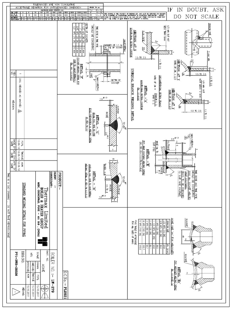 P71-3WH-28326 - R1 Welding Details | PDF