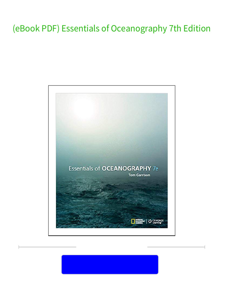 (Ebook PDF) Essentials of Oceanography 7Th Edition | PDF | Plate Tectonics | Oceans