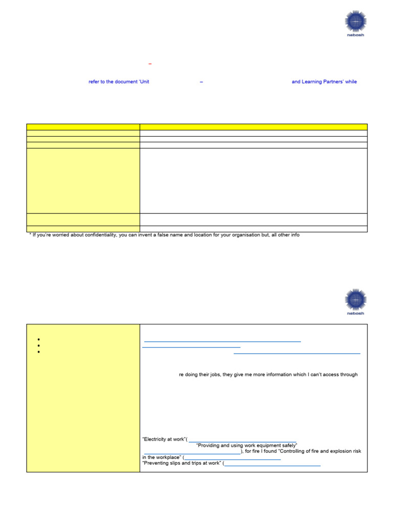 Malik Muhammad Abdullah Riaz, 00785649 | PDF | Safety | Occupational ...