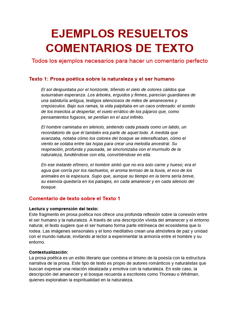 Ejemplos Resueltos Comentarios de Texto | PDF | Inteligencia artificial ...