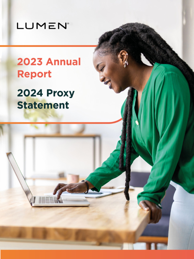 2023 Annual Report and 2024 Proxy Statement | PDF | Executive Compensation | Computer Network