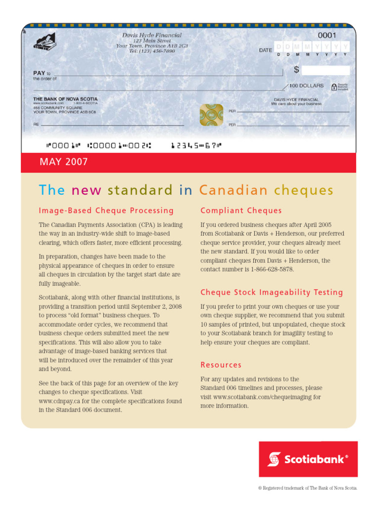 Quick Reference Card | PDF | Cheque